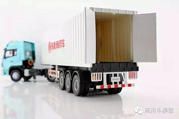 车模欣赏 东风天龙DFL4251+集装箱挂车_东风天龙_牵引车_卡车之家