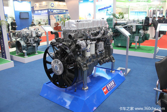 黄金排量 玉柴YC6K发动机闪亮内燃机展_卡车之家