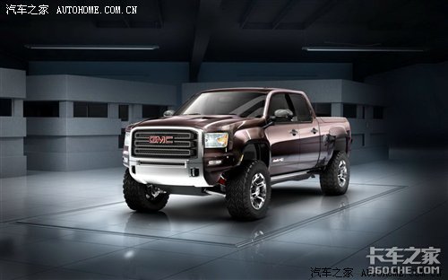 底特律车展亮相 GMC发布Sierra皮卡官图_卡车之家
